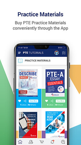 PTE Tutorials Android and iPhone App for Best Ever PTE Practice
