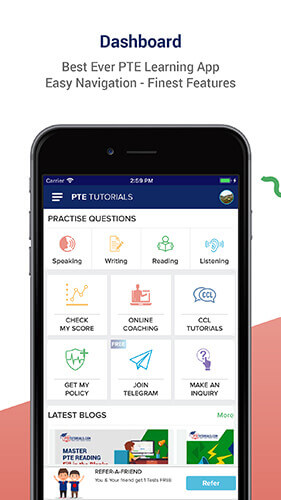 PTE Tutorials Android and iPhone App for Best Ever PTE Practice PTE Tutorials Android and iPhone App for Best Ever PTE Practice